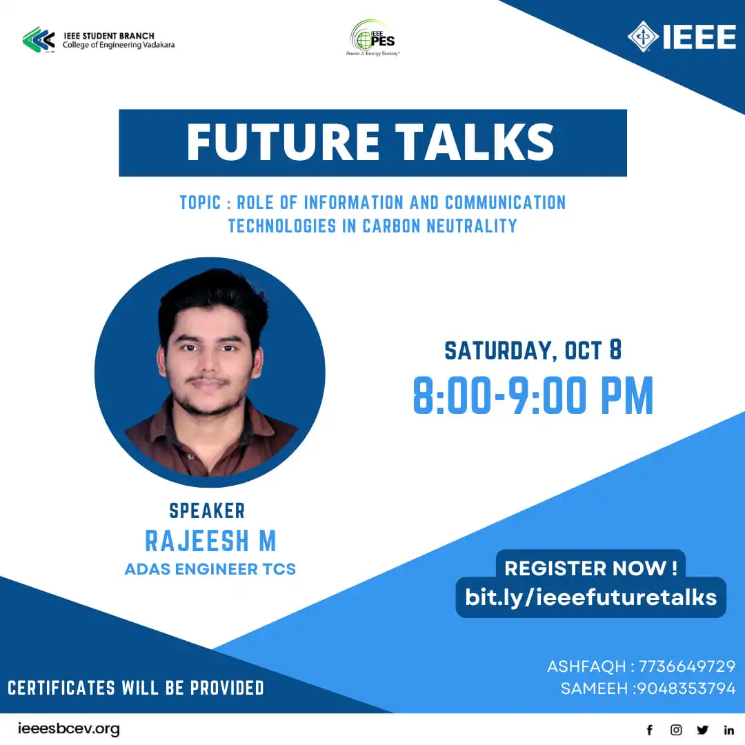 Future Talks - IEEE SB CEV